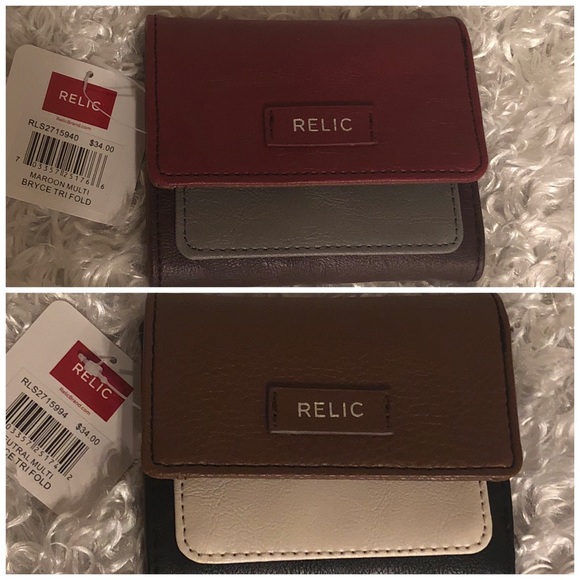 Relic | Bags | Relic Multi Bryce Trifold Wallet | Poshmark